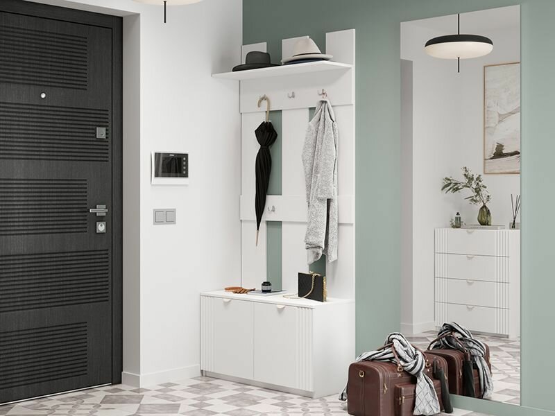 Прихожая в коридор "Санторини П16845" 90х200х35 Лотос