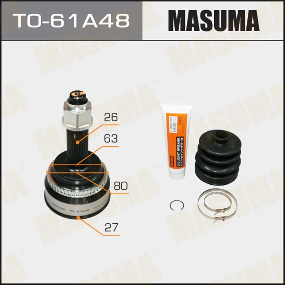ШРУС наружный Masuma TO-61A48