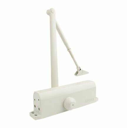 Доводчик дверной APECS до 160 кг DC-20.6/1400/160-A1-W белый