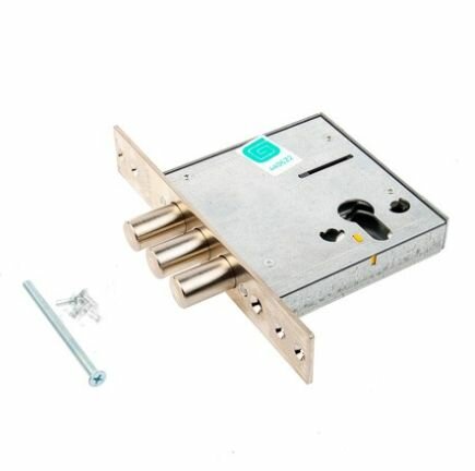 Замок врезной цилиндровый гардиан 3201 (б/ц)