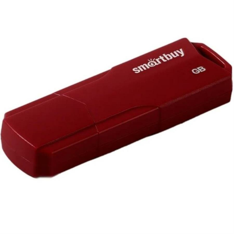 Память USB 8Gb Smart Buy Clue бордовый 2.0 (SB8GBCLU-BG)