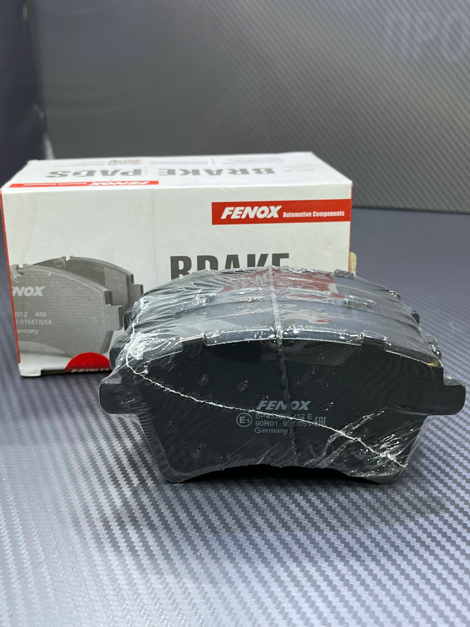 Колодки тормозные дисковые передние, комплект Fenox для а/м RENAULT арт. BP43369