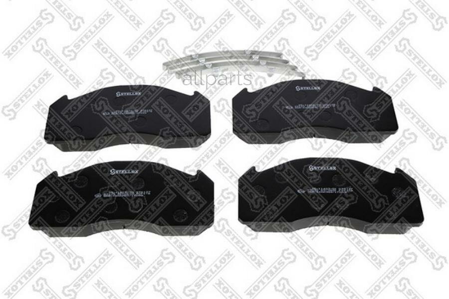 STELLOX 8511423SX колодки дисковые! с р/к 29125 249.5x111.7x29\ Volvo FL/FH/FM