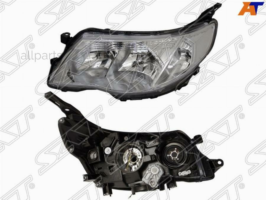 SAT ST-220-1120L Фара Subaru Forester 07-13 (Слева/ Ксенон/Галоген/ С электрокорректором)
