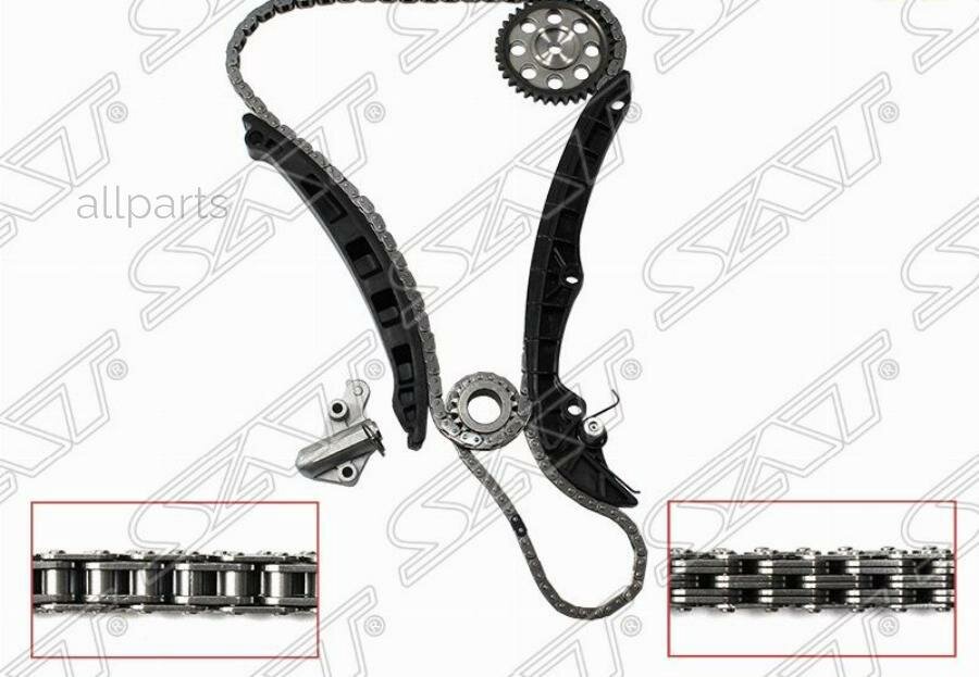SAT TK-VW011 Комплект замены цепи ГРМ VAG POLO/PASSAT/OCTAVIA/GOLF/JETTA CFNA/BLF/BLN