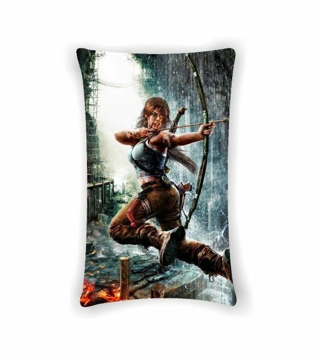 Подушка вертикальная Расхитительница гробниц, Lara Croft: Tomb Raider №14