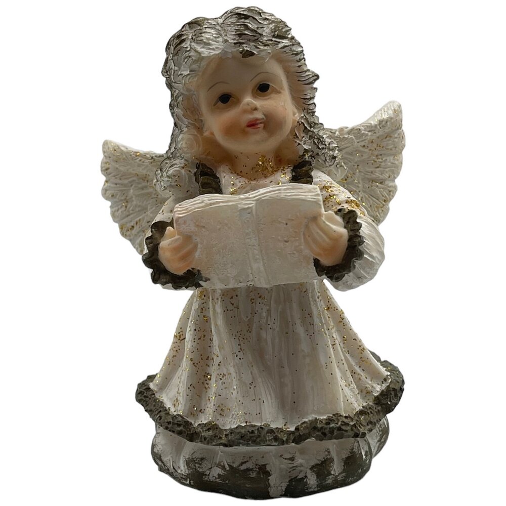 Статуэтка "Ангел с книгой", полиуретан, 2000-2010 гг, Китай