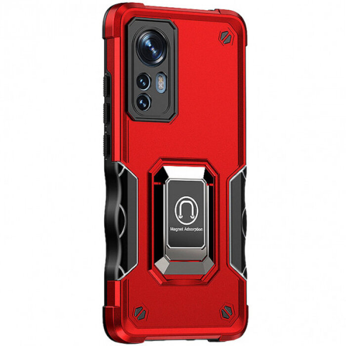 Magnet Ring Противоударный чехол с кольцом под магнитный держатель для Xiaomi Mi 12 Pro / 12S Pro