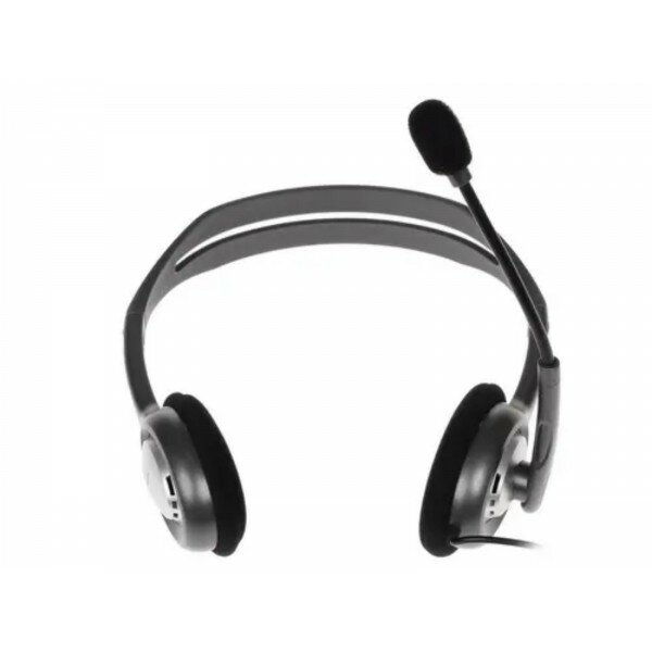 Гарнитура проводная Logitech Headset H111 Stereo grey (981-000594/981-000593/981-000588)