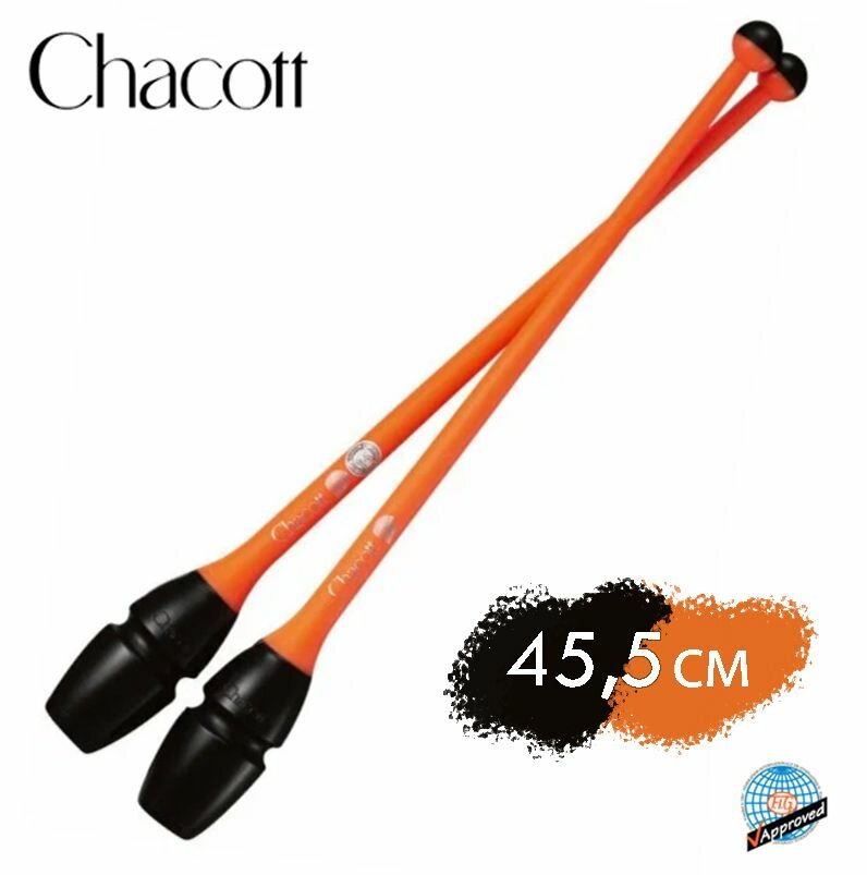 Булавы CHACOTT 45,5см (183) Черный-Абрикосовый FIG