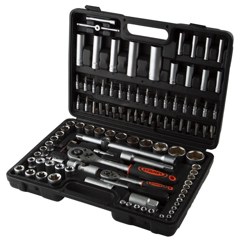 Набор инструментов в кейсе кузьмич НИК-003/108 (108 предметов)