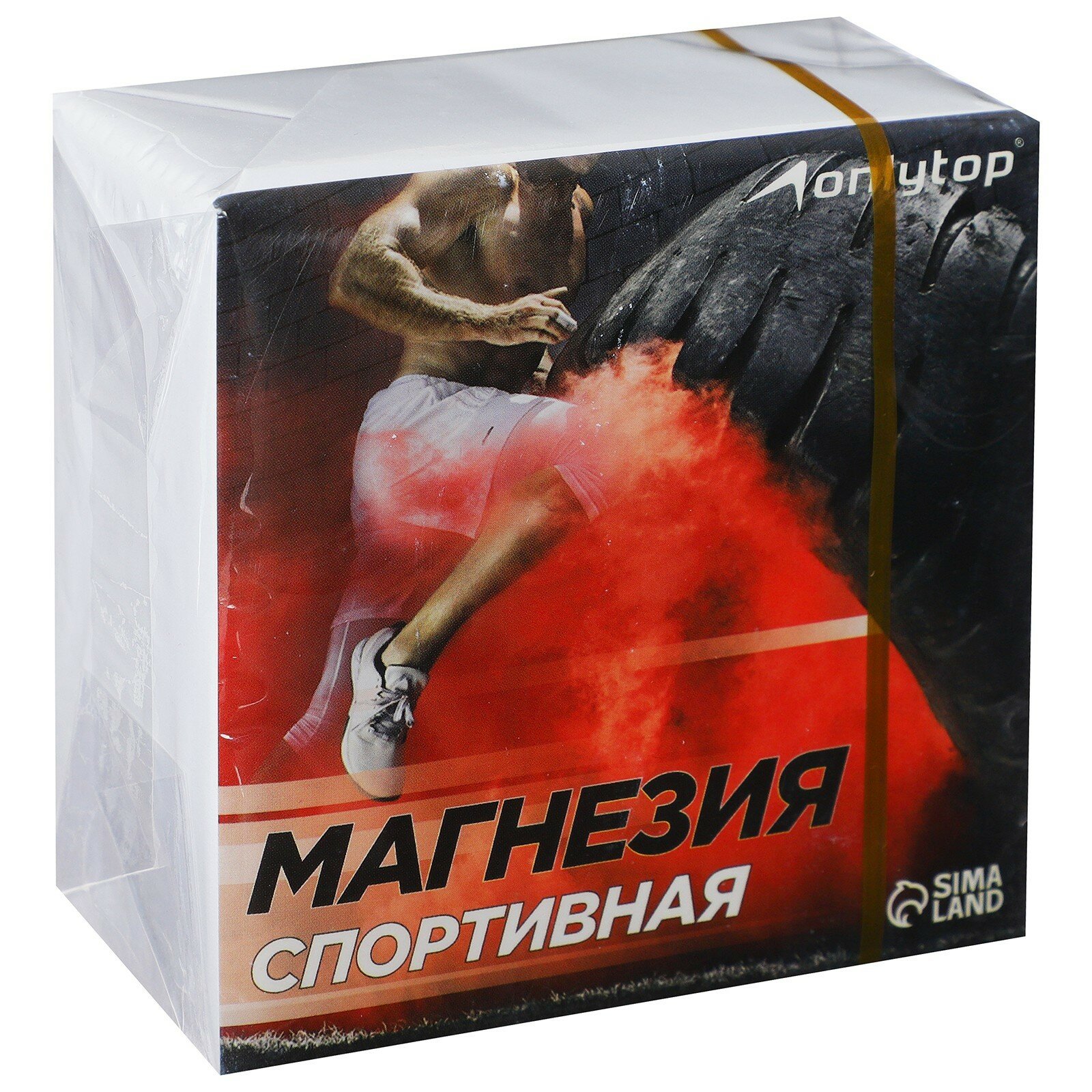 Магнезия в брикете ONLYTOP «Спортивная», сухая, карбонат магния