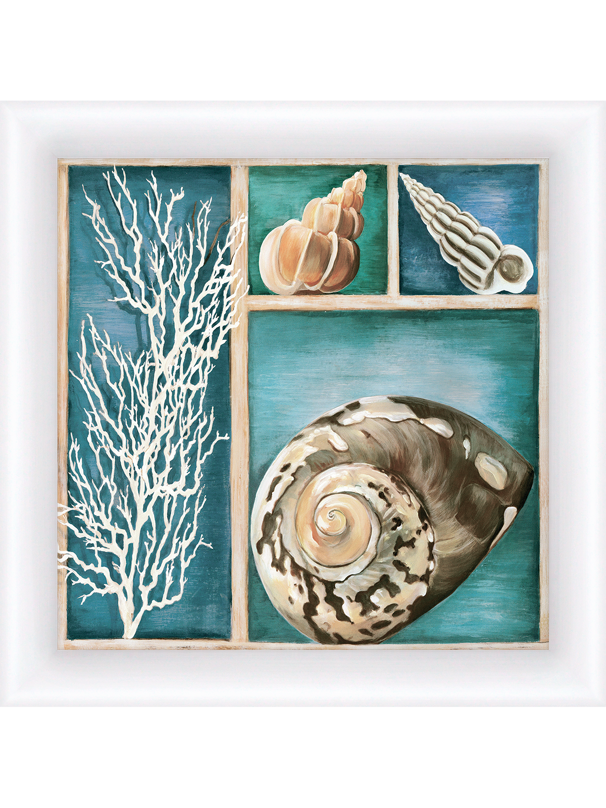 Картина на стену для интерьера Декарт настенный декор панно в раме багете в гостиную ванную детскую для офиса лофт пейзаж абстракция