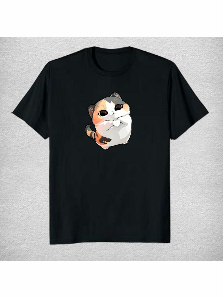 Футболка кот милый