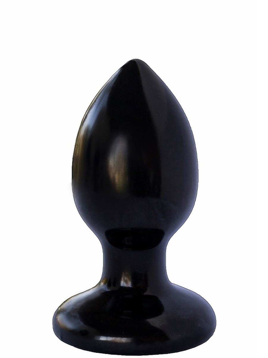 Анальная пробка, черная 10 см