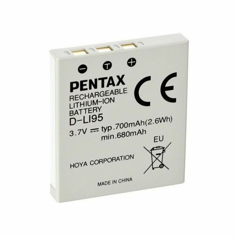 Аккумуляторная батарея PENTAX D -LI95 емкостью 700mAh для цифровых фотоаппаратов PENTAX