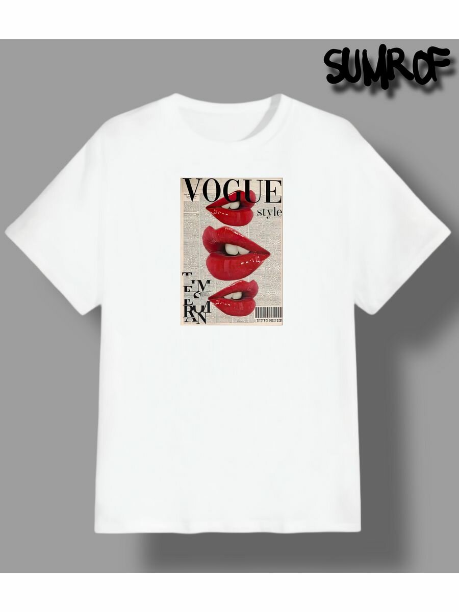 Футболка Губы