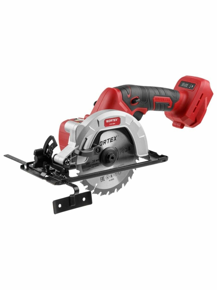 Пила циркулярная аккумуляторная 18 В CCS 1814 WORTEX 0329268