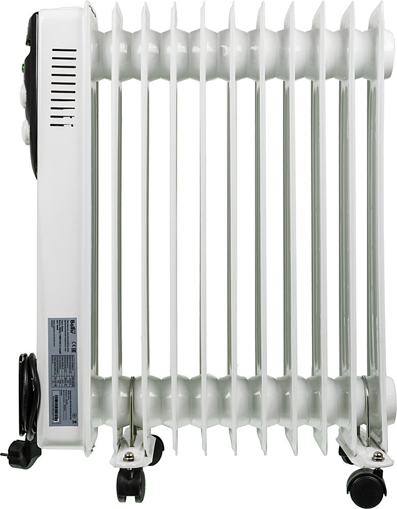 Масляный радиатор Ballu Classic BOH/CL-11WRN 2200Вт белый (НС-1050892)