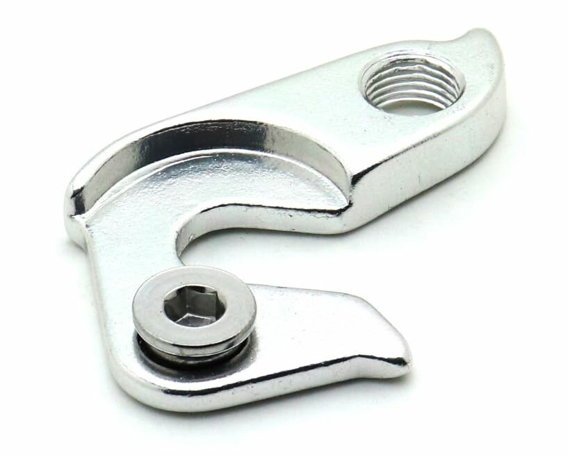 Крепление заднего переключателя (петушок)№30(в компл. 1 гайка и винт под шестигранник)