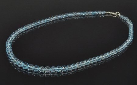 Чокер, топаз