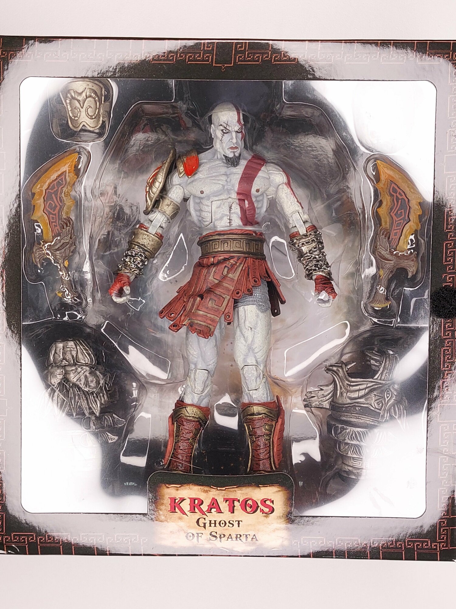 Фигурка тотаку Бог Войны Кратос: God of War 2 Kratos Ghost of Sparta