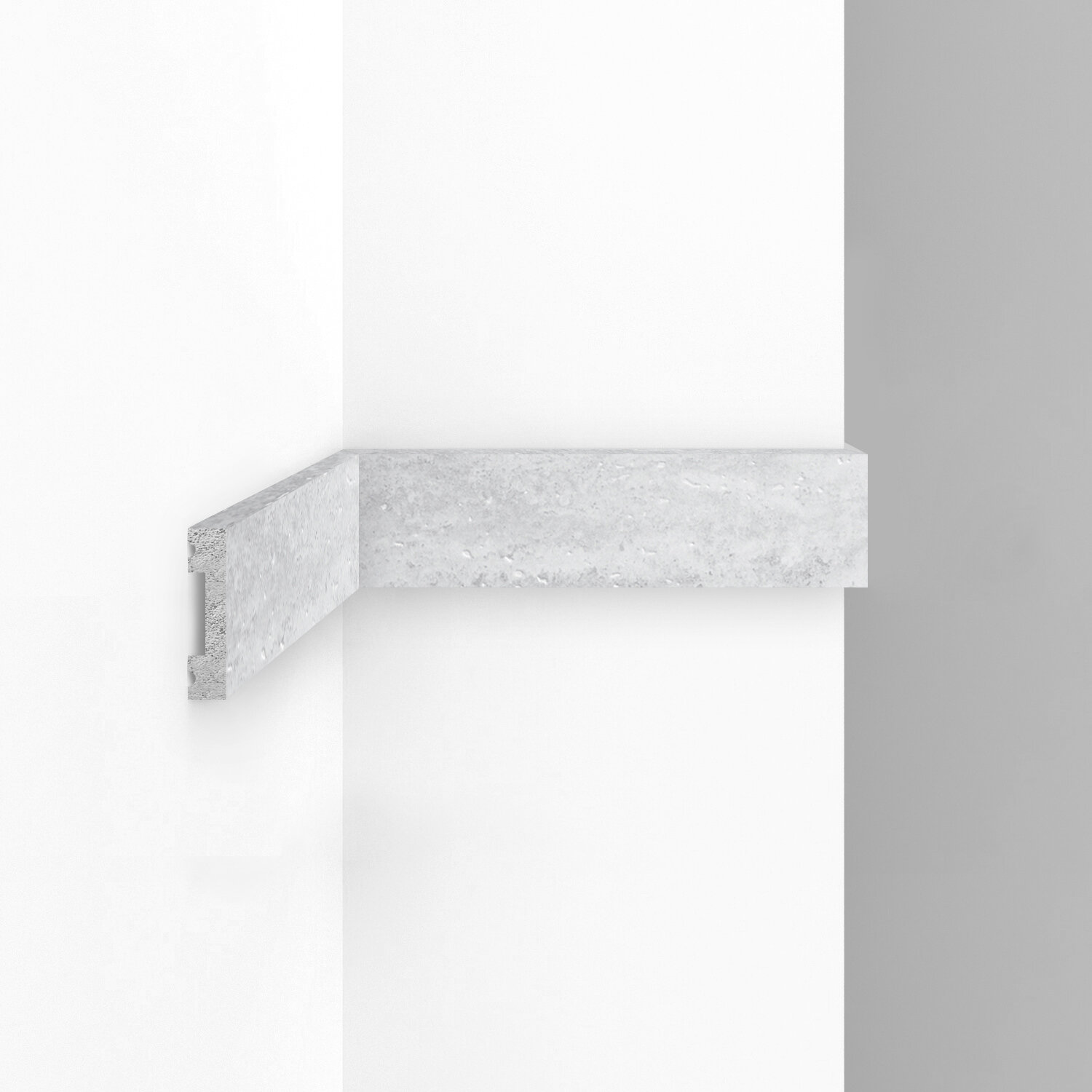 Молдинг D162-1634 для стен, на потолок, декоративный плинтус, Decomaster 1 шт 41x10x2000