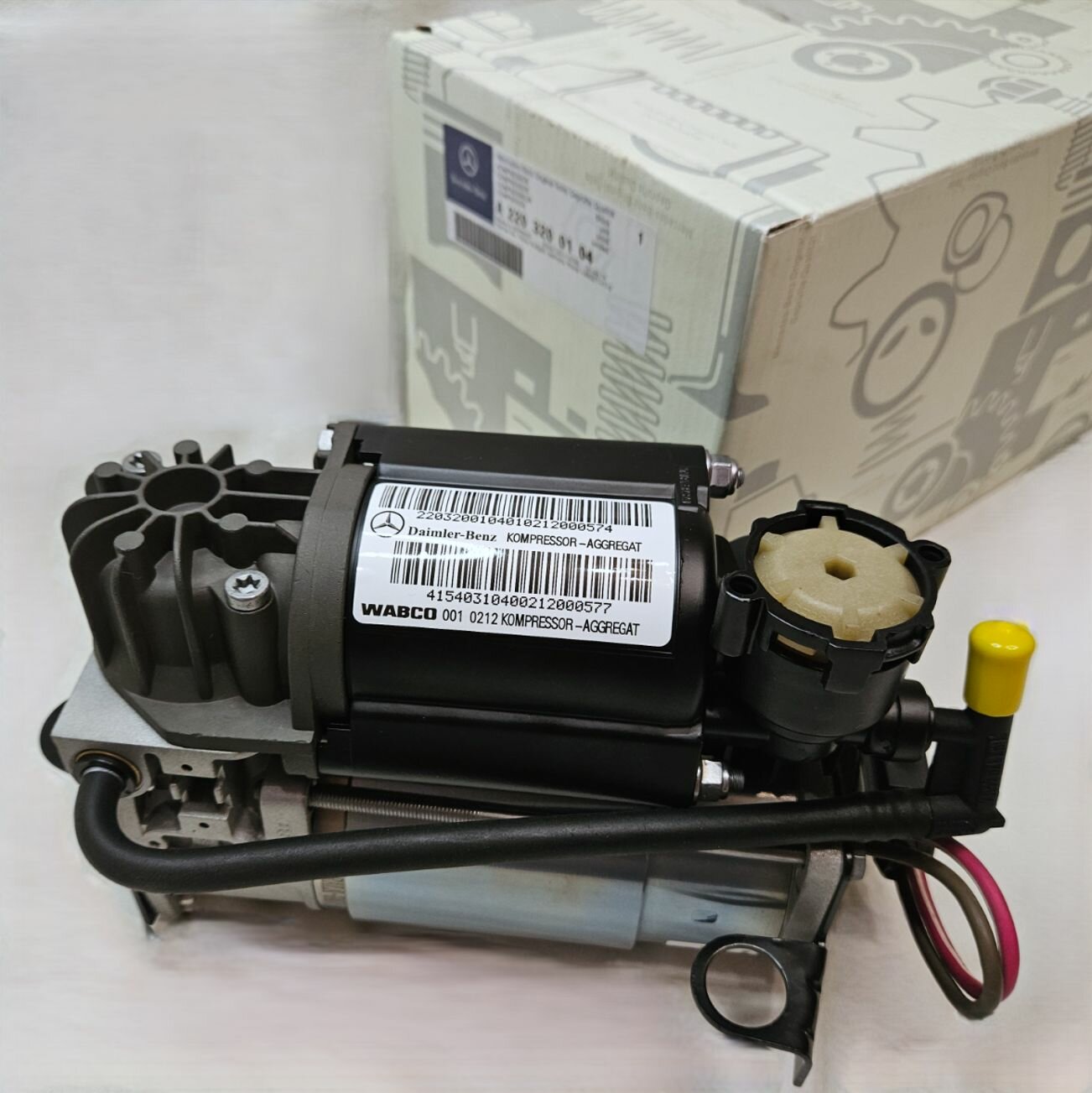 Компрессор пневмоподвески Mercedes w220 w211 Оригинал "Как новый"