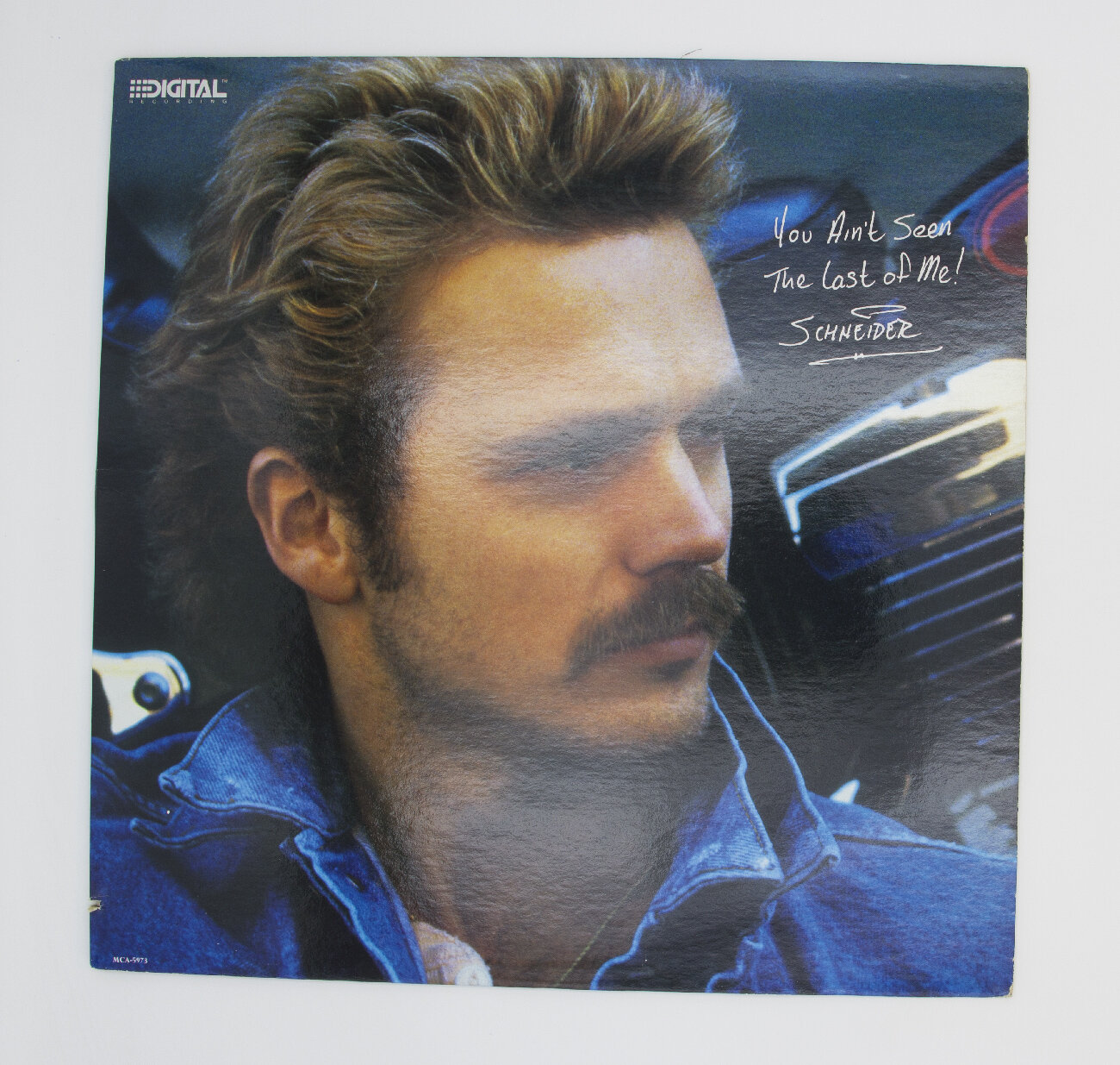 Виниловая пластинка Джон Шнайдер - You Aint Seen The Last Of Me, 1xLP, NM