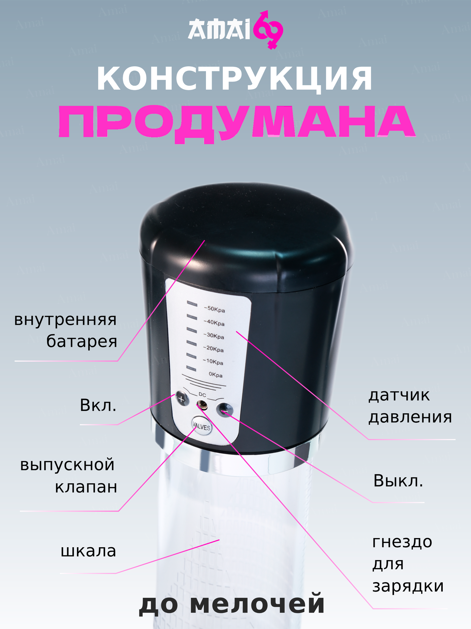 Вакуумная помпа Amai69, эротик для увеличения пениса улучшения усиления потенции члена для мужчин