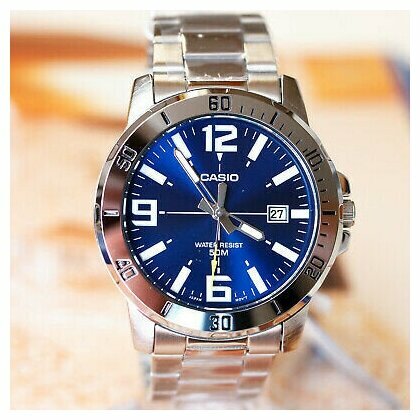 Наручные часы CASIO Collection Men, синий — фото 1
