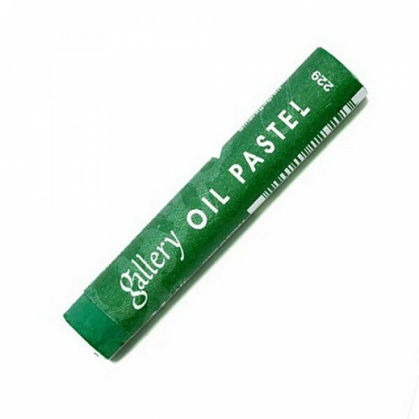 Пастель масляная мягкая «MUNGYO» профессиональная, № 229 Изумрудный зелёный (Emerald green)