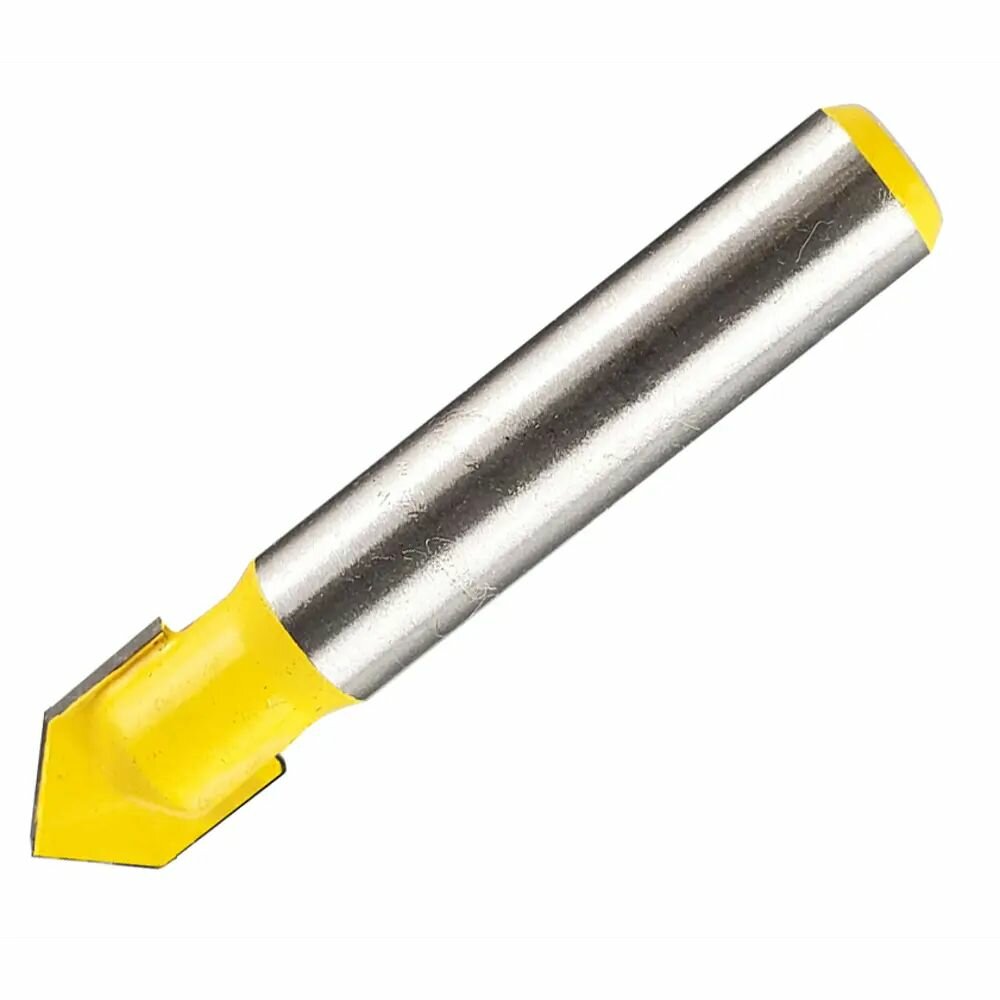 Фреза пазовая галтельная V-образная 9.52 х 9.52 мм, хвостовик 8 мм