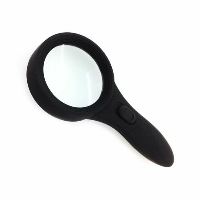 Ручная лупа с подсветкой The Magnifier with 6 LED Lights 4x60