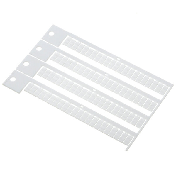 Маркировка OD10-5P для клемм MRK 1,5-2,5S чистая на 88 маркеров 5х10мм арт. 5443/1060198 ONKA (4 шт. в наборе)