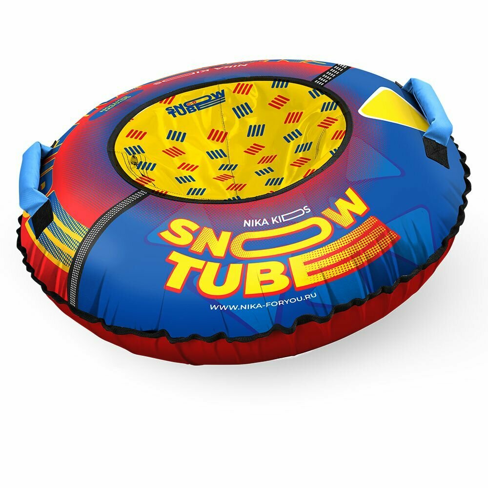 Тюбинг 85 см, принт: синий графический