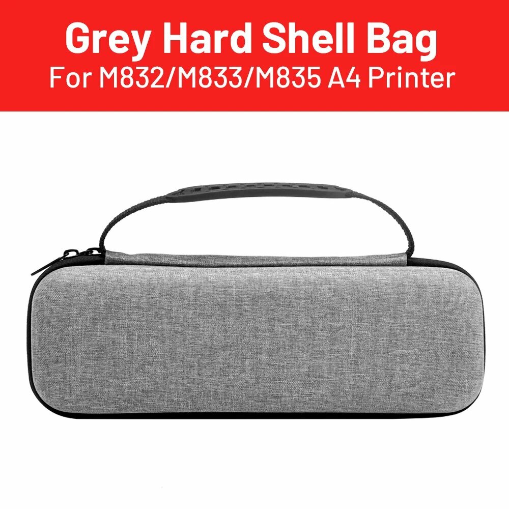 Phomemo M832 Термопринтер Чехол Серый, Grey Bag