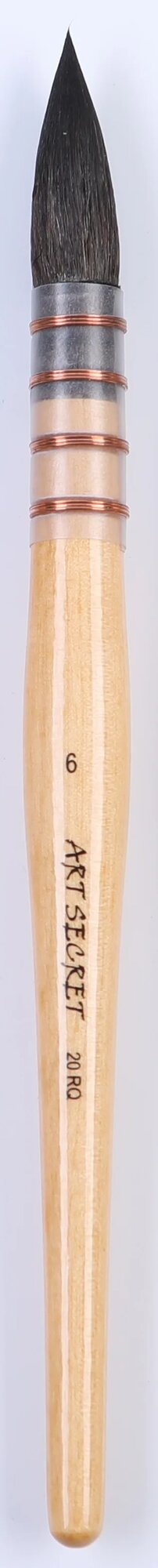 Художественные кисти ArtSecret 20RQ из беличьего волоса 20RQ6 1pcs
