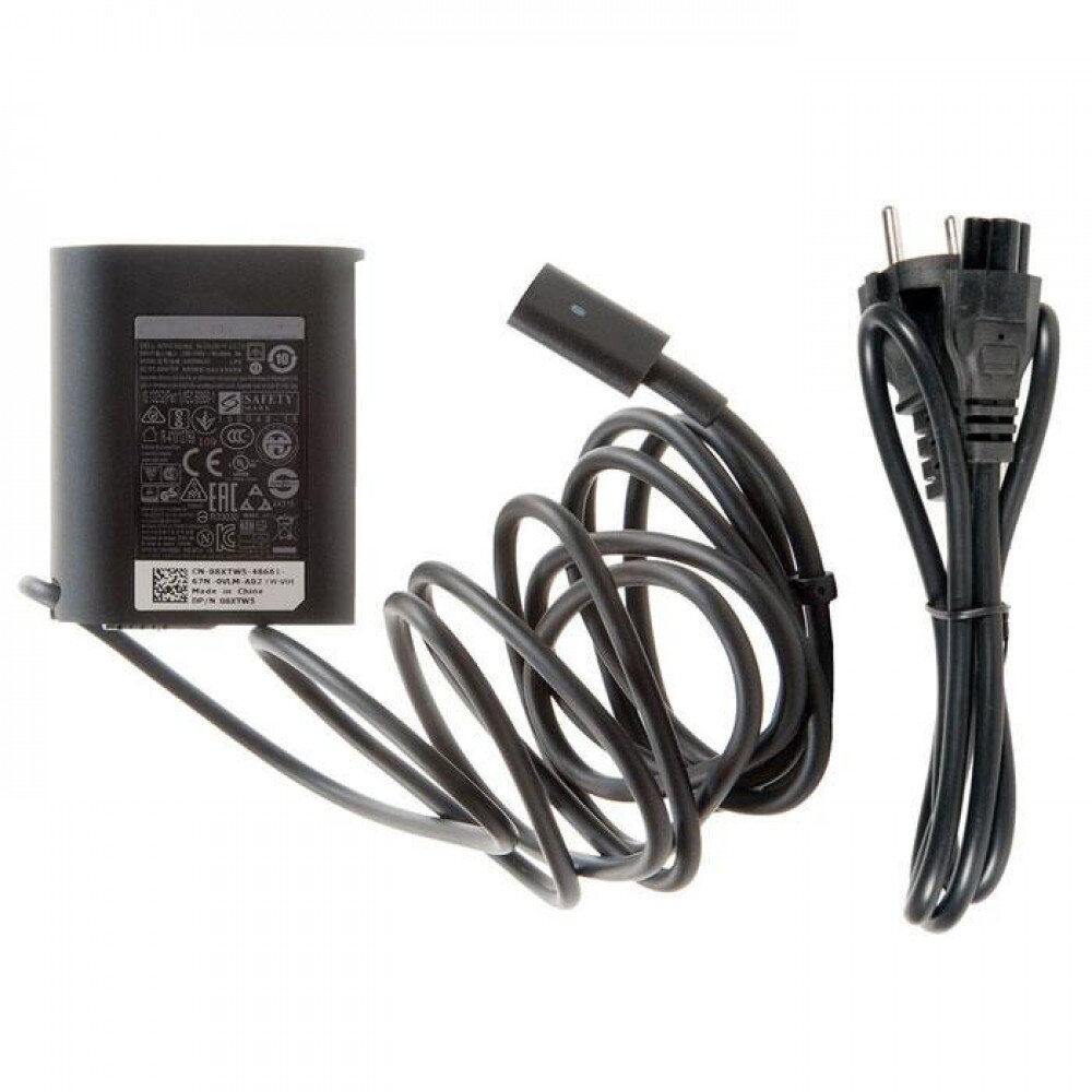 Блок питания (сетевой адаптер) для ноутбуков Dell 13 7000 Series (7368), 15 7000 Series (7569) 5/12V/20V 2/2/1.5A 30W Type-C DA30NM150 тип VB