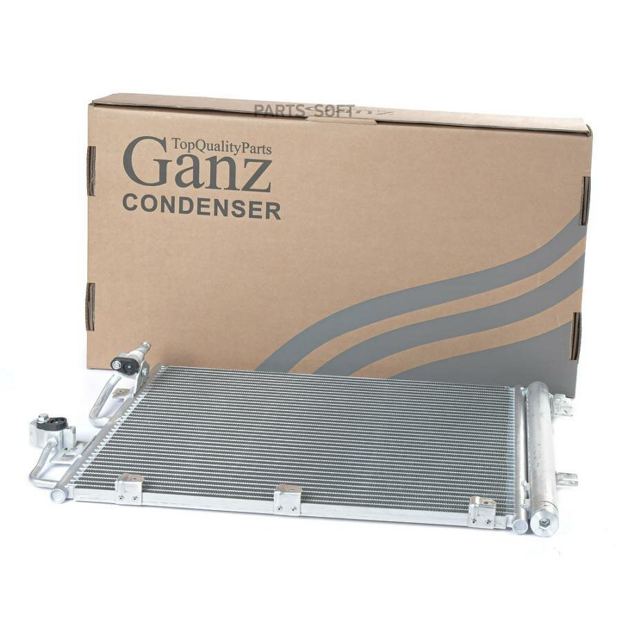 GANZ GIC06051 Радиатор кондиционера OPEL Astra H 1.4/1.6/1.8L МКПП 05- GANZ GIC06051