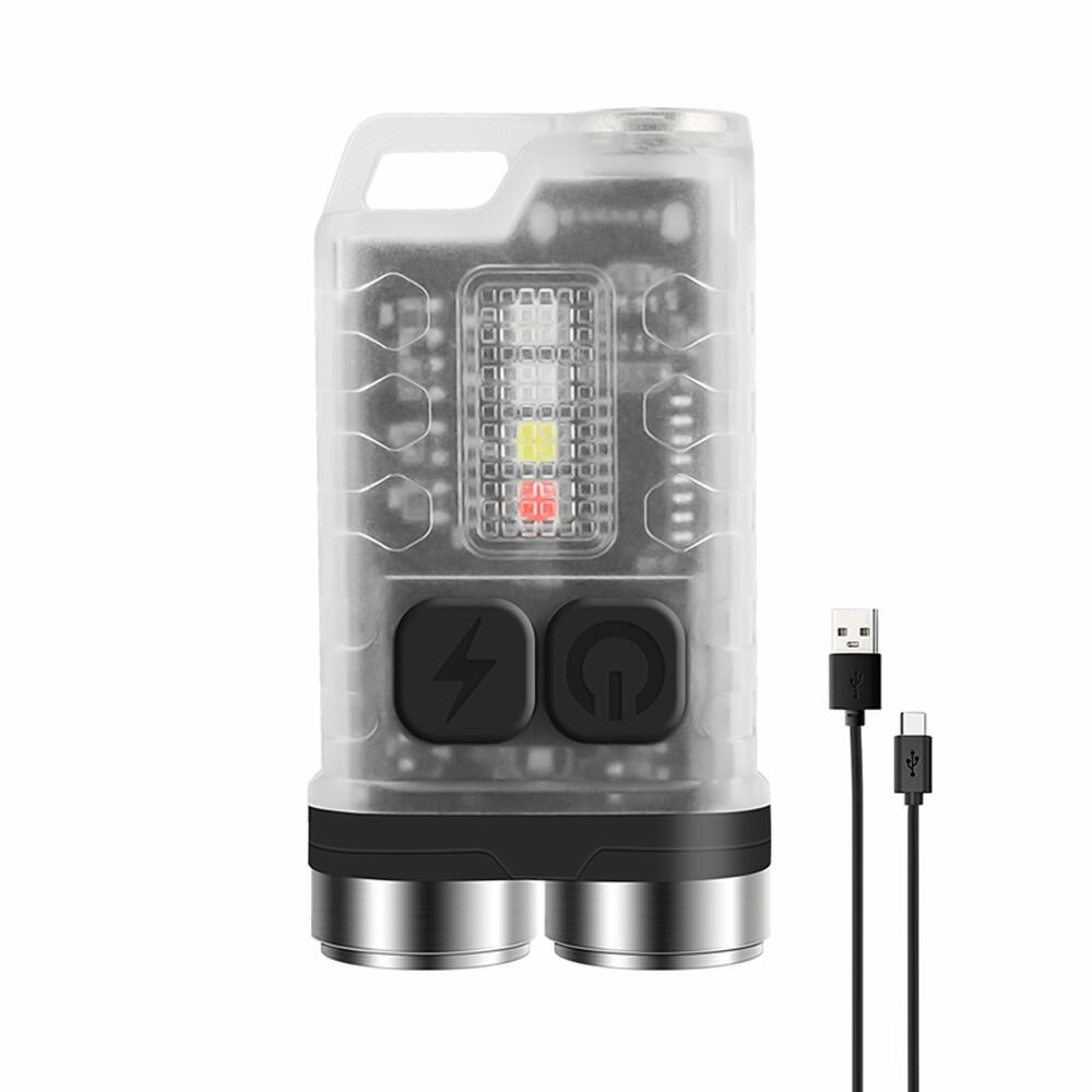 Светодиодный фонарик-брелок Перезаряжаемый карманный фонарь