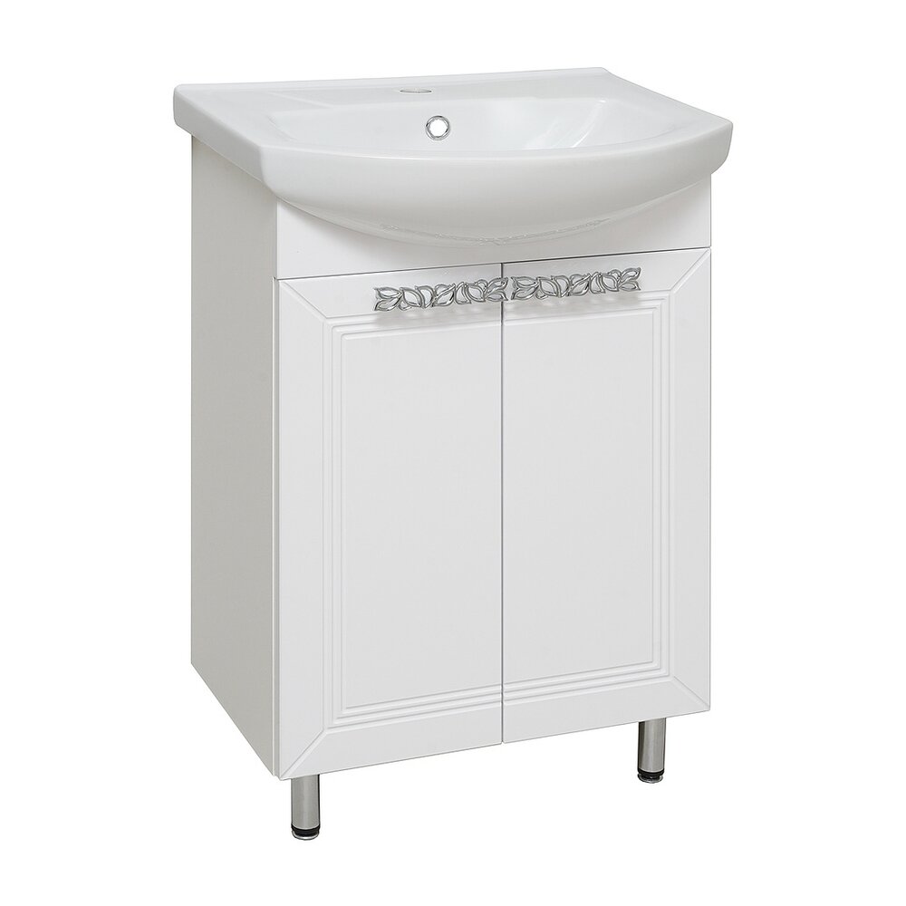 Мебель для ванной комнаты Монро 55 с умывальником Элегант