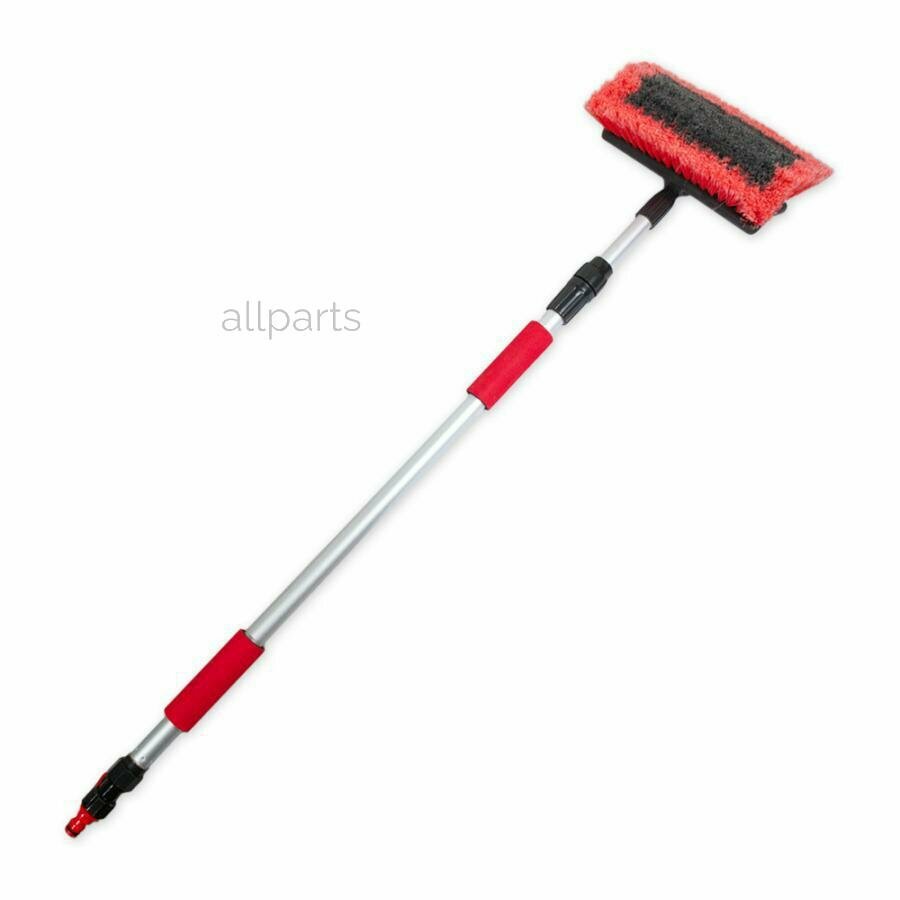 ARNEZI A0403004 Щетка для мытья с краном подачи воды и телескопической мягкой ручкой L=100-168 см ARNEZI A0403004