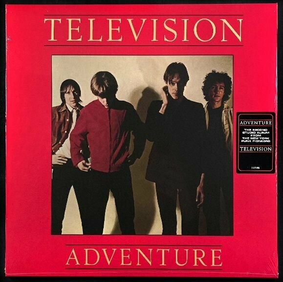 Виниловая пластинка Television - Adventure (LP, 2014, Elektra)