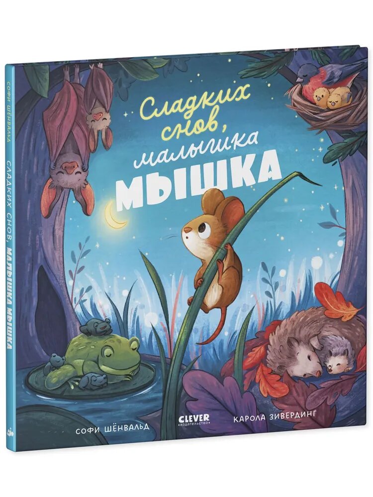 Сладких снов, малышка мышка! Книжки-картинки. Сказки для детей 3-5 лет