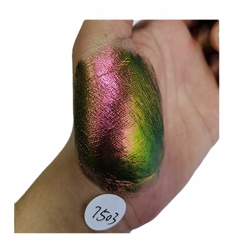 Перламутровый порошок пигмента-Хамелеона Высокой яркости-MS32-7503 красный/зеленый/золотой