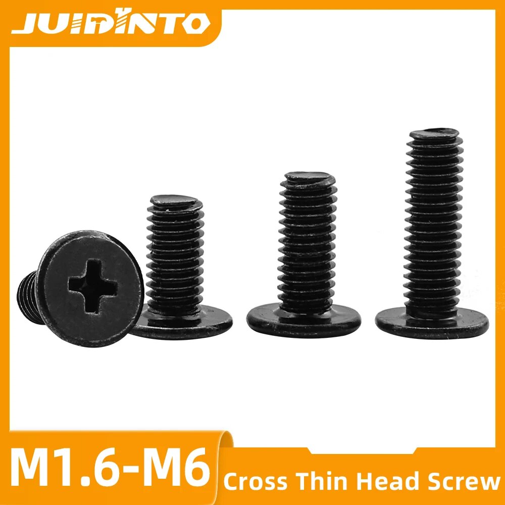 Винты крестовые JUIDINTO M6 16mm 15шт