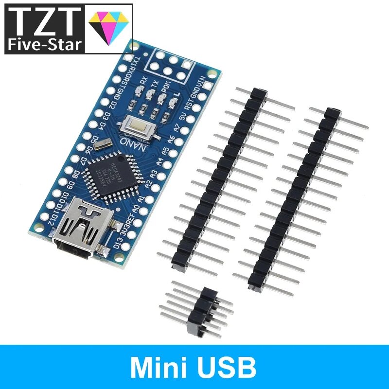 Arduino Nano Type-C USB, Синий — фото 1