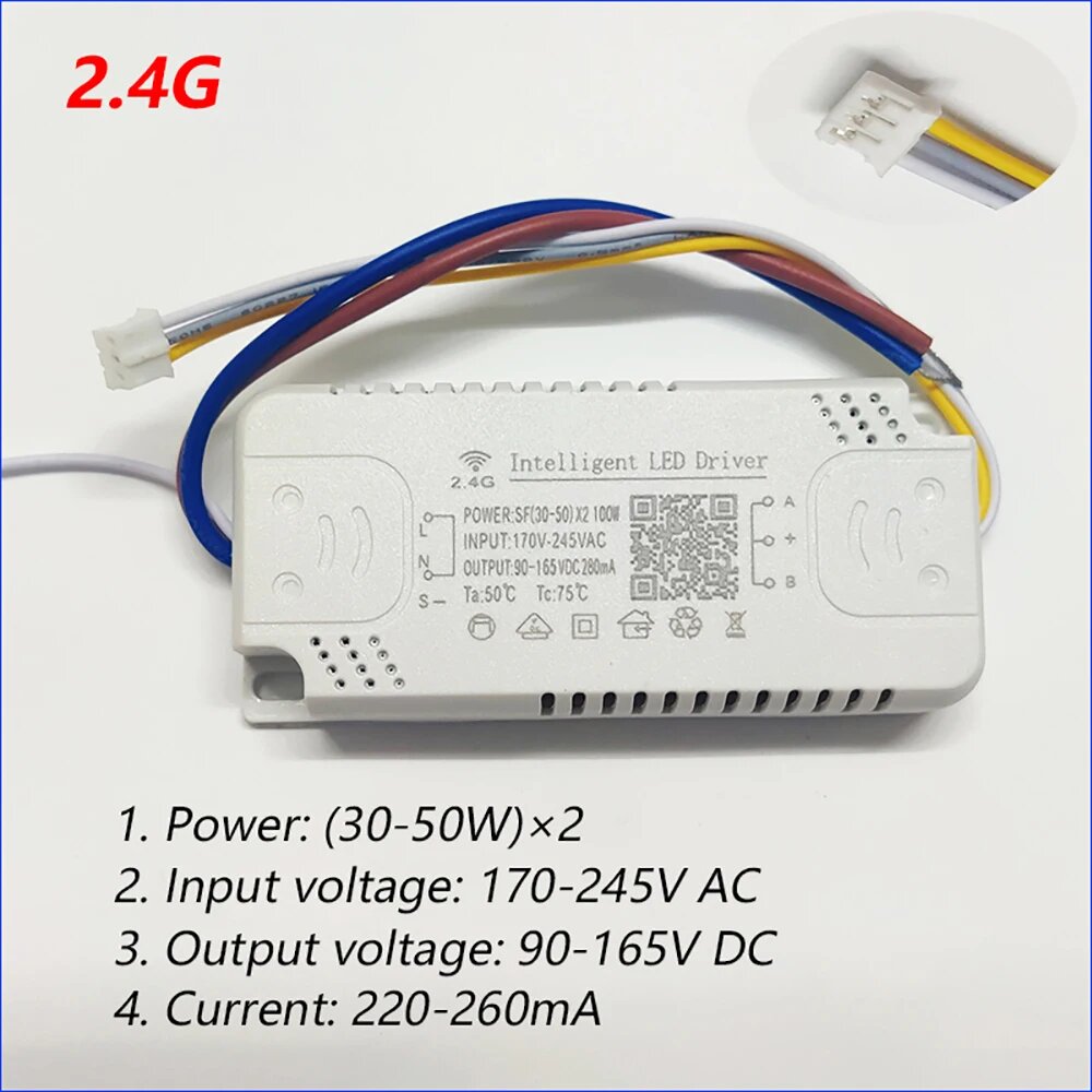 Интеллектуальный светодиодный трансформатор Compson (30-50W)-2