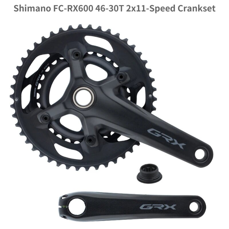 SHIMANO GRX FC RX600 Шатуны 170 мм 46-30T 2*11 скоростей 175 мм
